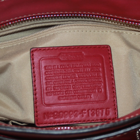 Coach | Bags | Coach 3675 Leather Satchel Wlogo Scarf | Poshmark